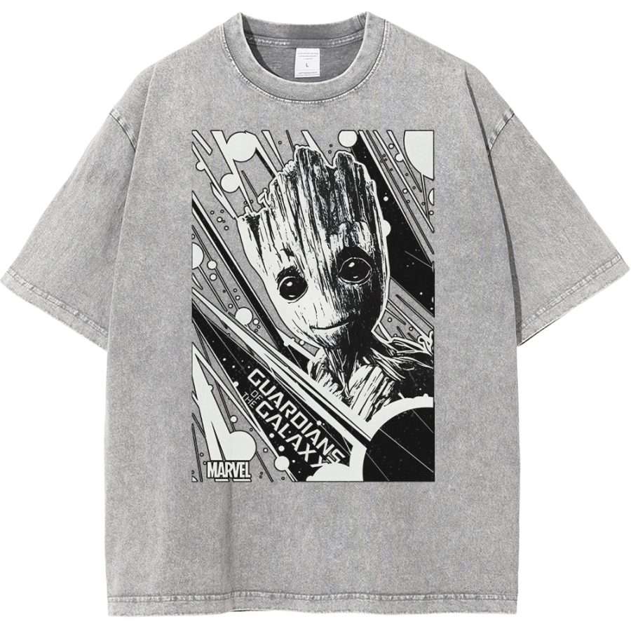 Groot Shirt, Marvel Comics Shirt, Groot Oversized Vintage Tee ...