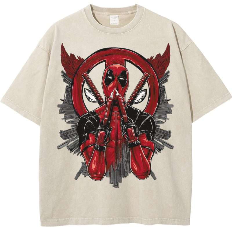 Deadpool Shirt, Marvel Comics Shirt, Oversized Vintage Tee – Artsholic ...