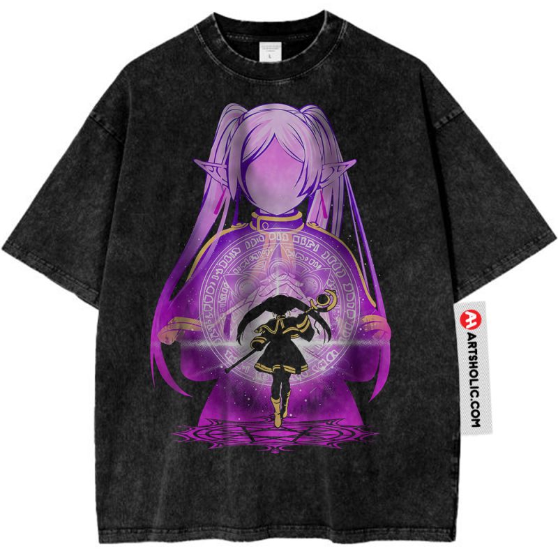Frieren: Beyond Journey’s End Shirt, Anime Shirt, Vintage Tee ...