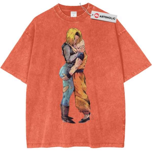 Android 18 Shirt, Krillin Shirt, Dragon Ball Z Shirt, DBZ Shirt, Anime ...