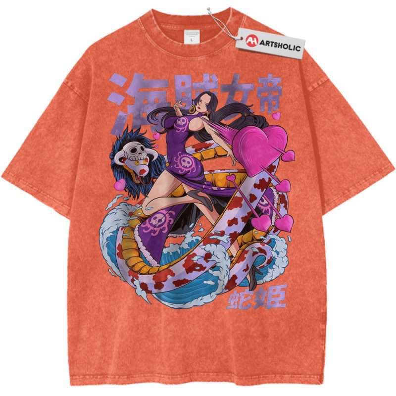 Boa Hancock Shirt, One Piece Shirt, Anime Shirt, Vintage Tee ...