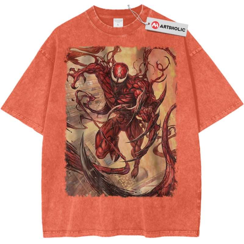 Carnage Shirt, Marvel Comics Shirt, Vintage Tee – Artsholic – Fan Art Merch