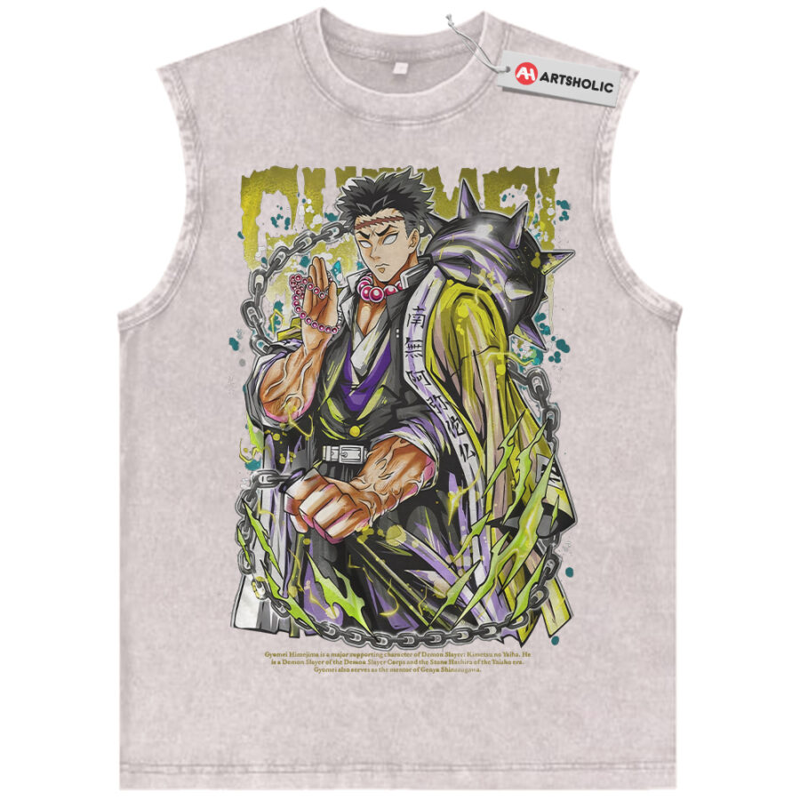 Gyomei Himejima Tank Top, Demon Slayer Tank Top, Anime Tank Top ...